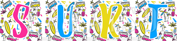 Surf Letters Set – PARAISOLIVING