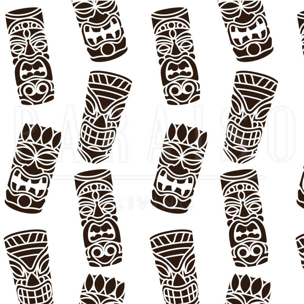 Tiki Pattern – PARAISOLIVING